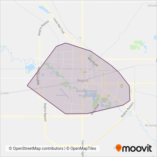 The City of Regina Bus routes, Bus times in Regina