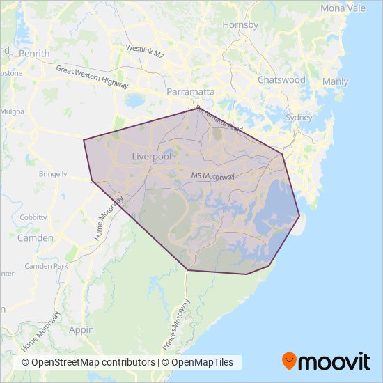 Transdev NSW Bus routes, Bus times and schedule in Sydney