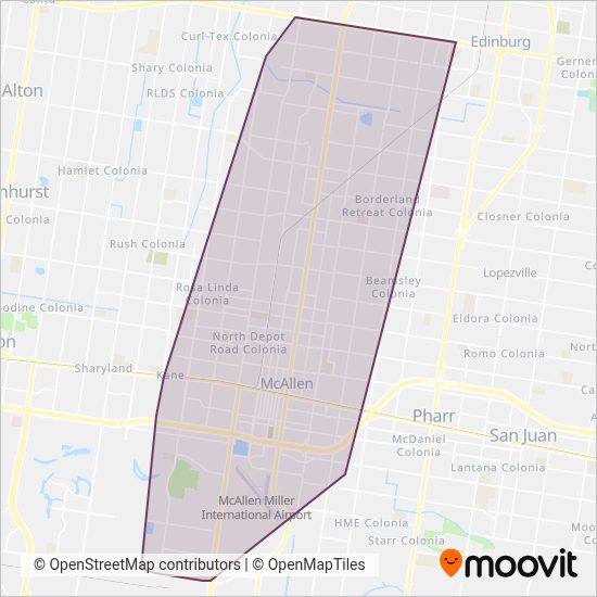 Metro McAllen Bus routes, Bus times and schedule in McAllen