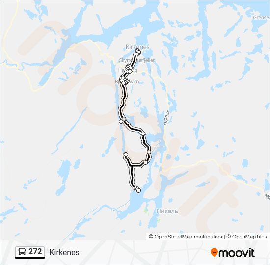 272 Route: Schedules, Stops & Maps - Kirkenes (Updated)