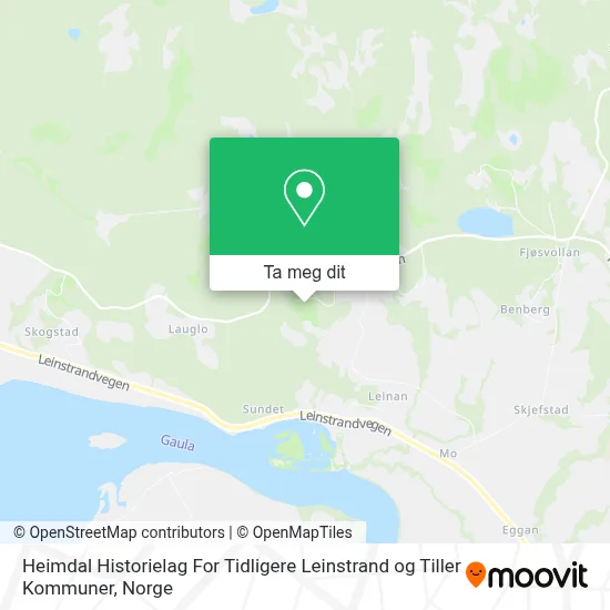 Hvordan kommer man seg til Heimdal Historielag For Tidligere Leinstrand ...