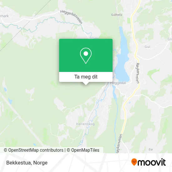 Hvordan kommer man seg til Bekkestua i Asker med buss eller jernbane?