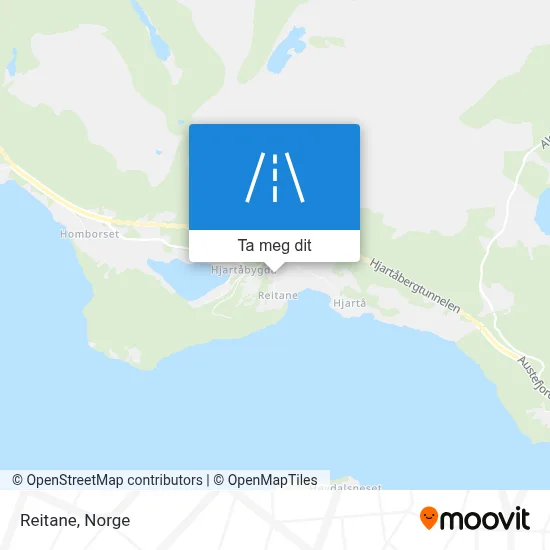 Hvordan kommer man seg til Reitane, Volda med buss?