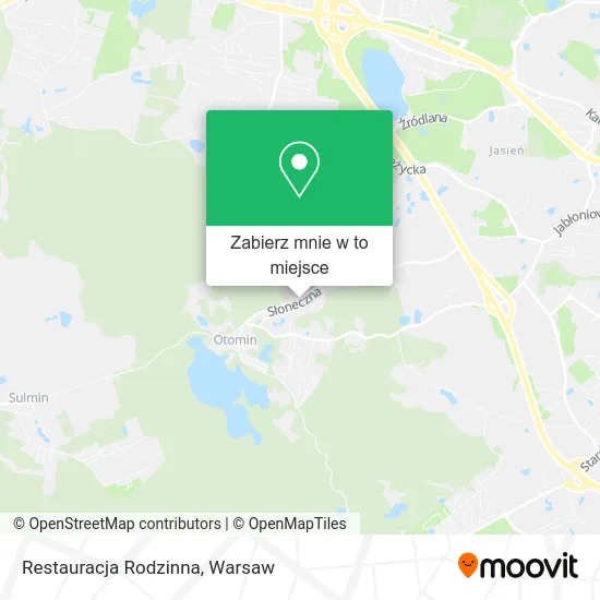 Jak dostać się do Restauracja Rodzinna w Warsaw takimi środkami ...