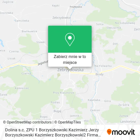 Jak dostać się do Dolina s.c. ZPU 1 Borzyszkowski Kazimierz Jerzy ...