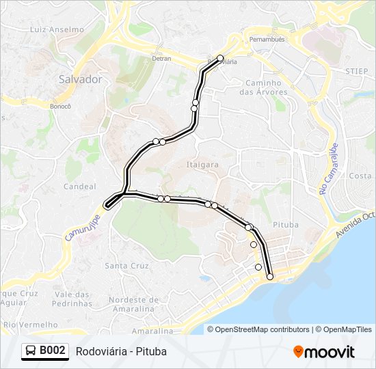 b002 Route: Schedules, Stops & Maps - (Updated)