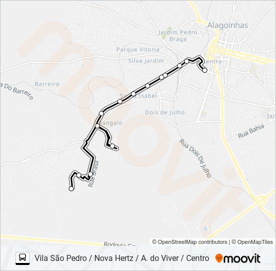 5113 vila são pedro nova hertz a do viver centro Route: Schedules ...
