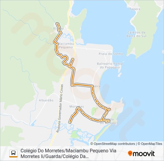 11 maciambu pequenocolégio do morretes via rincãoestrada do ...