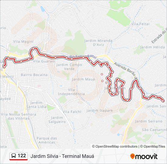 122 Route: Schedules, Stops & Maps - Centro (Updated)