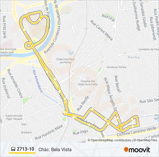 271310 Route: Schedules, Stops & Maps - Chác. Bela Vista (Updated)