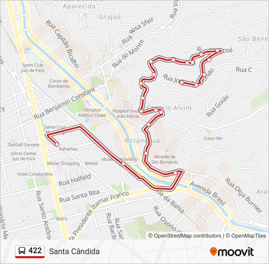 422 Route: Schedules, Stops & Maps - Centro (Updated)