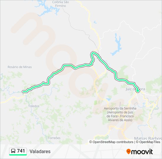741 Route: Schedules, Stops & Maps - Valadares (Updated)