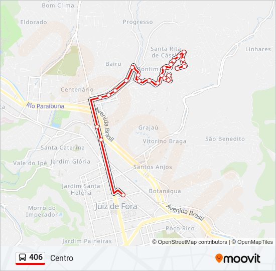 406 Route: Schedules, Stops & Maps - Centro (Updated)