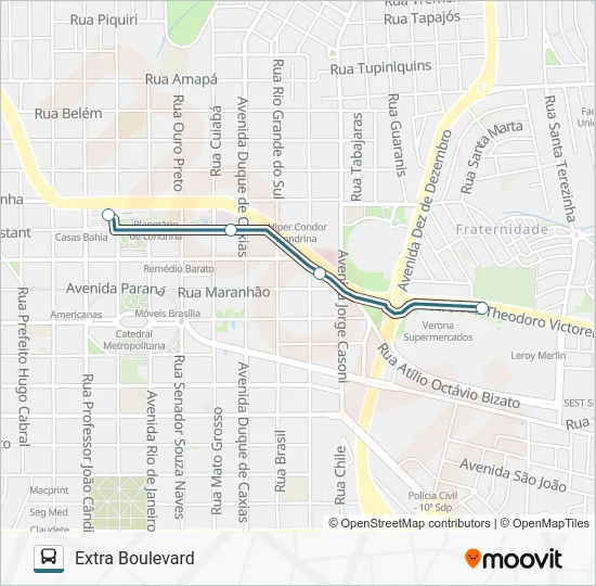 113 PIONEIROS Route: Schedules, Stops & Maps - Extra Boulevard (Updated)
