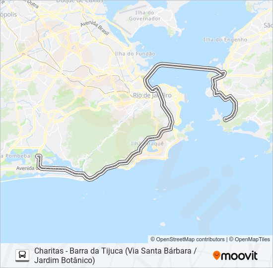 Rota da linha 785d: horários, paradas e mapas - Barra Da Tijuca ...