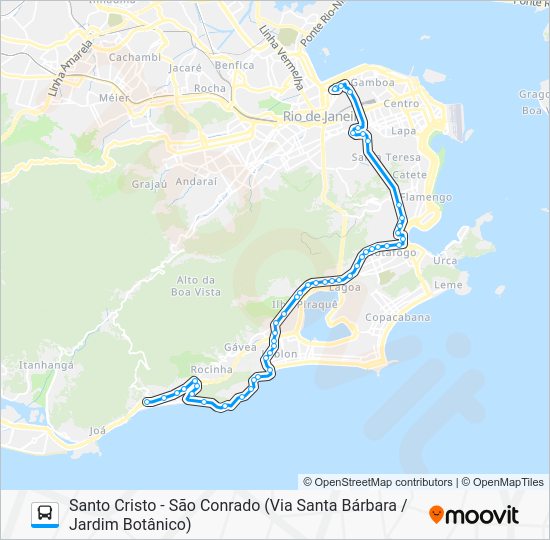 109 Route: Schedules, Stops & Maps - São Conrado (Updated)