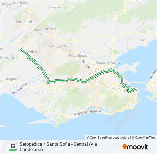 Rota da linha 441b: horários, paradas e mapas - Central (Expresso ...