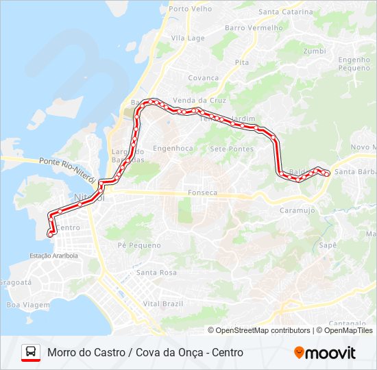 Rota da linha 67: horários, paradas e mapas - Centro (Terminal ...