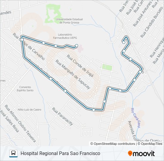 194 sao francisco Route: Schedules, Stops & Maps - Hospital Regional ...