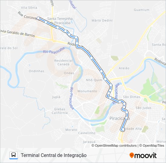 444 sônia tci Route: Schedules, Stops & Maps - Terminal Central de ...
