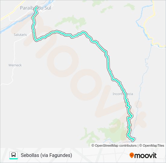 Rota da linha 215: horários, paradas e mapas - Sebollas (Via Fagundes ...