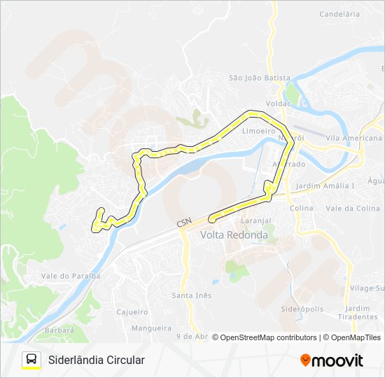 545 Route: Schedules, Stops & Maps - Siderlândia → Vila (Updated)