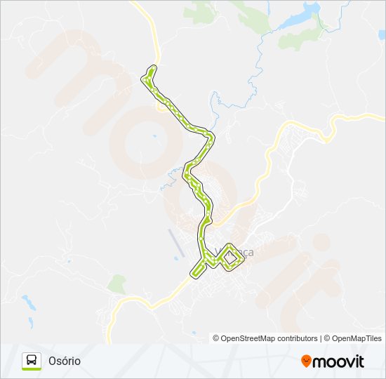 osório Route: Schedules, Stops & Maps - Osório (Updated)