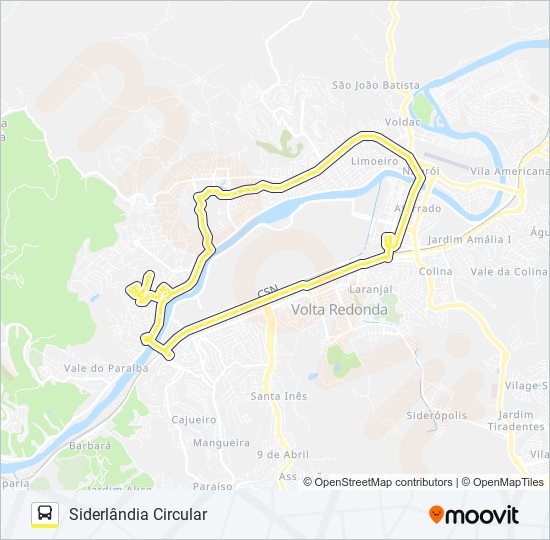 545 Route: Schedules, Stops & Maps - Siderlândia (Via Retiro) (Updated)