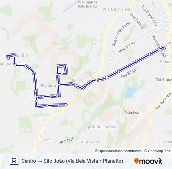 113 são joão centro Route: Schedules, Stops & Maps - Centro → São João ...
