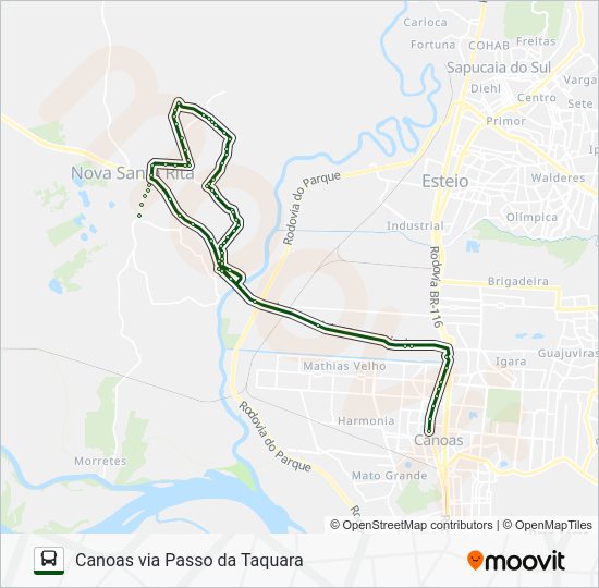 tr03 boqueirão do caju canoas Route: Schedules, Stops & Maps - Canoas ...
