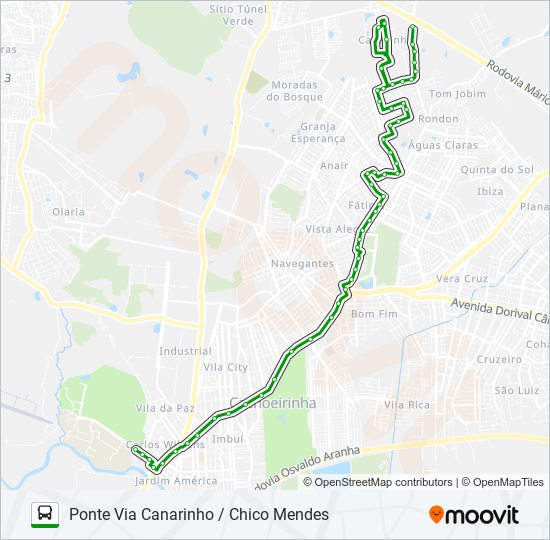 Línea c4 fátima: horarios, paradas y mapas - Ponte Via Canarinho ...