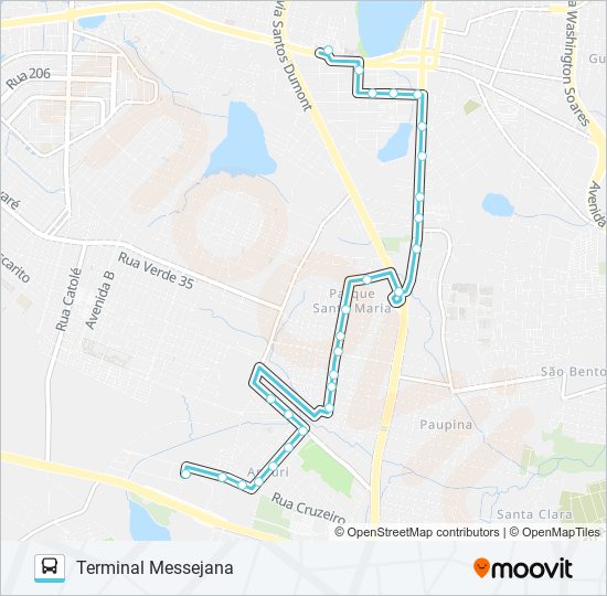 Línea 653 santa fé messejana: horarios, paradas y mapas - Terminal ...