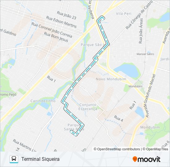Línea 329: horarios, paradas y mapas - Terminal Central - lucox.cl