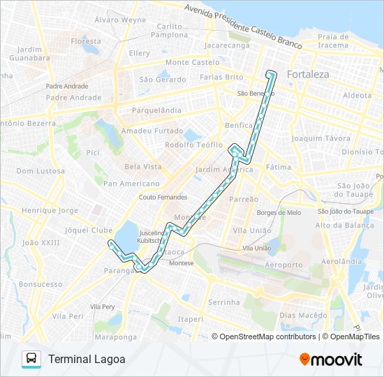 421 lagoa parangaba montese centro Route: Schedules, Stops & Maps ...