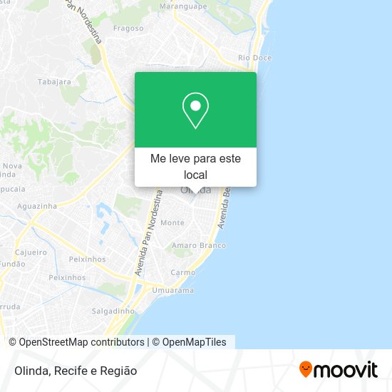 Como chegar até Olinda de ônibus?