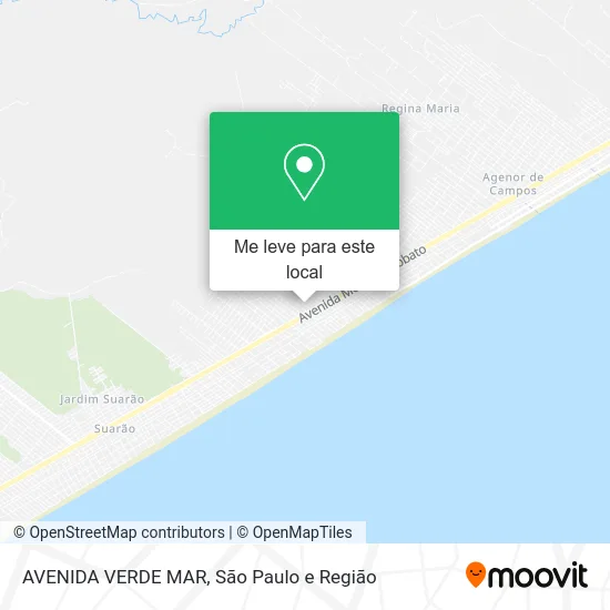 Como chegar até AVENIDA VERDE MAR em São Paulo e Região de ônibus?