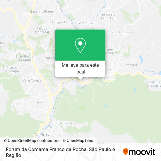 Como chegar até Forum da Comarca Franco da Rocha em Franco Da Rocha de ...