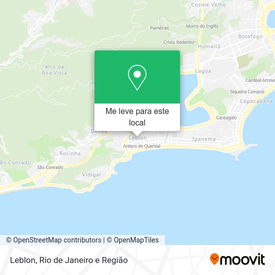 Como chegar até Leblon de ônibus ou metrô?