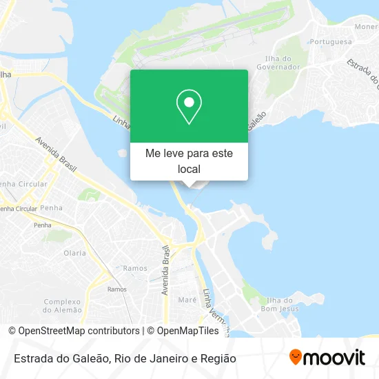 Como chegar até Estrada do Galeão em Rio de Janeiro e Região de ônibus ...