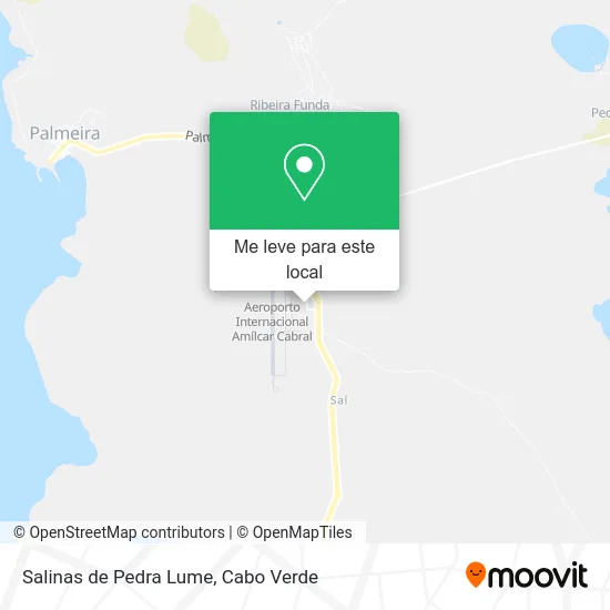 Como chegar a Salinas de Pedra Lume com transportes públicos?