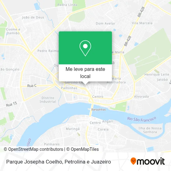Como chegar até Parque Josepha Coelho em Região Geográfica Imediata De ...