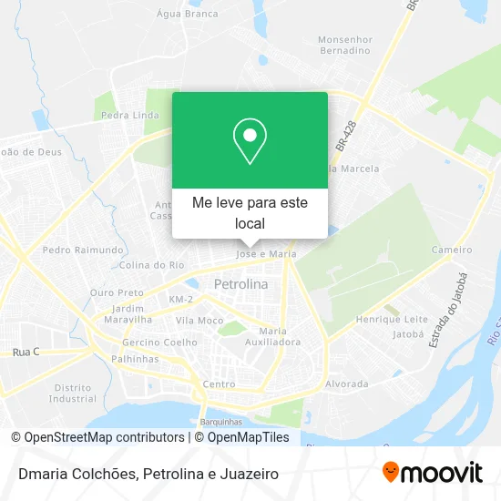 Como chegar até Dmaria Colchões em Região Geográfica Imediata De ...