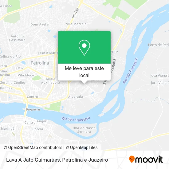 Como chegar até Lava A Jato Guimarães em Região Geográfica Imediata De ...