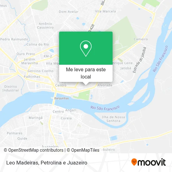 Como chegar até Leo Madeiras em Região Geográfica Imediata De Petrolina ...