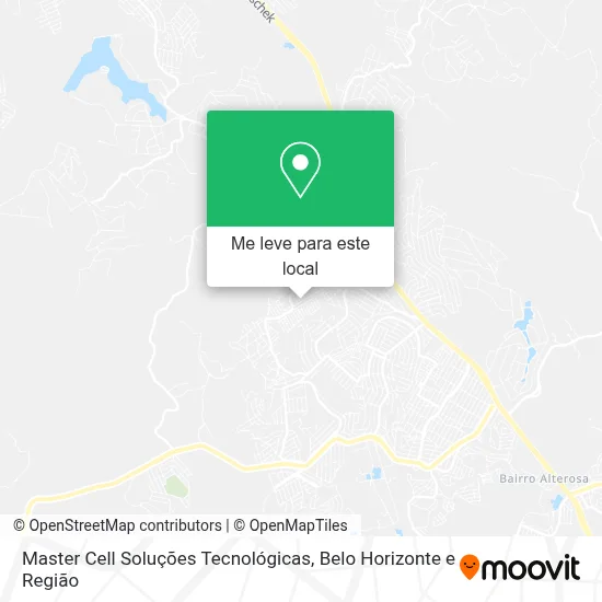 Como chegar até Master Cell Soluções Tecnológicas em Ribeirão Das Neves ...