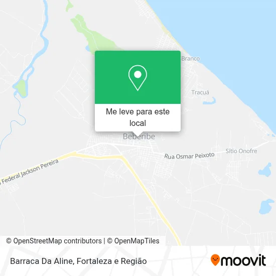 Como chegar até Barraca Da Aline em Fortaleza e Região de ônibus?