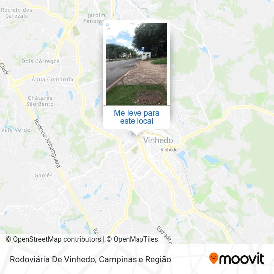 Rodoviária De Vinhedo - Rotas, horários e tarifas