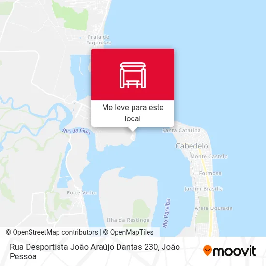 Rua Desportista João Araújo Dantas 230 parada - Rotas, horários e tarifas