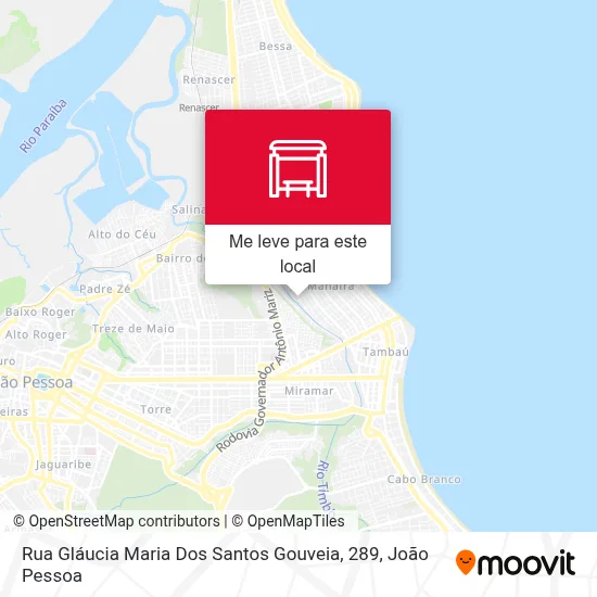 Rua Gláucia Maria Dos Santos Gouveia, 289 parada - Rotas, horários e ...