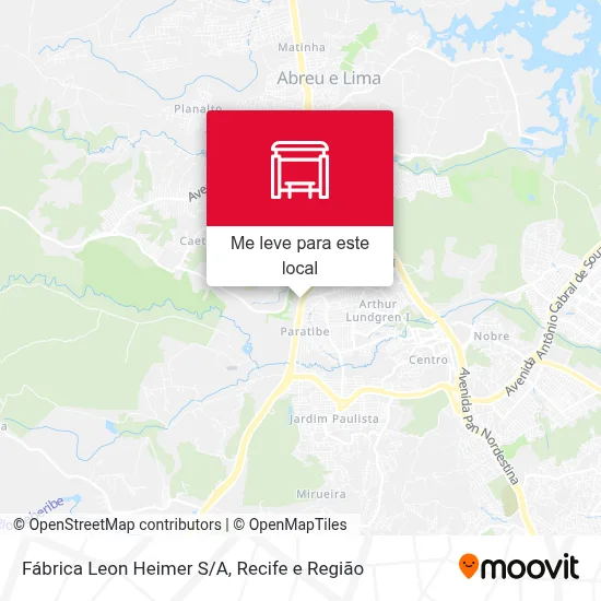 Fábrica Leon Heimer S/A - Rotas, horários e tarifas